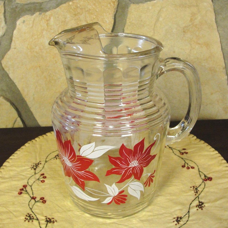 Christmas Pitcher - Etsy