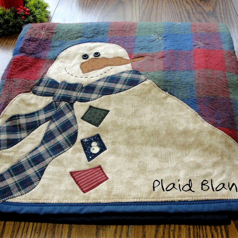 Fleece Snowman - Etsy