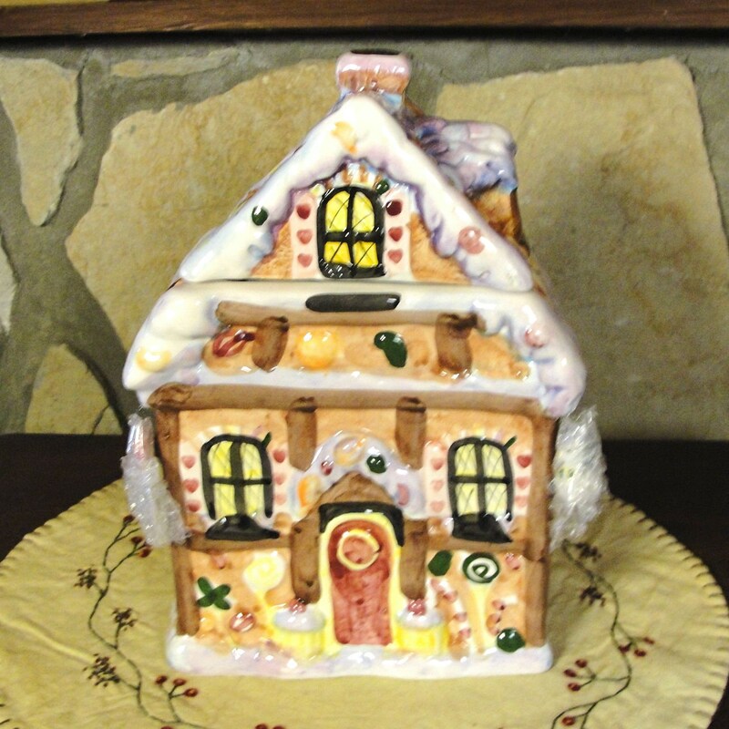 House Cookie Jar - Etsy