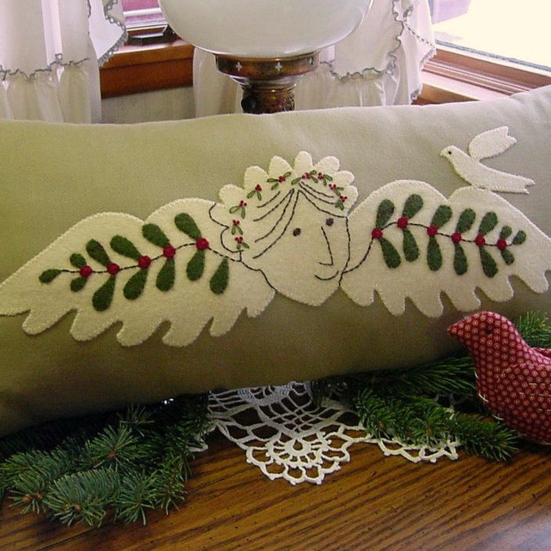 Penny Rug Pillow - Etsy