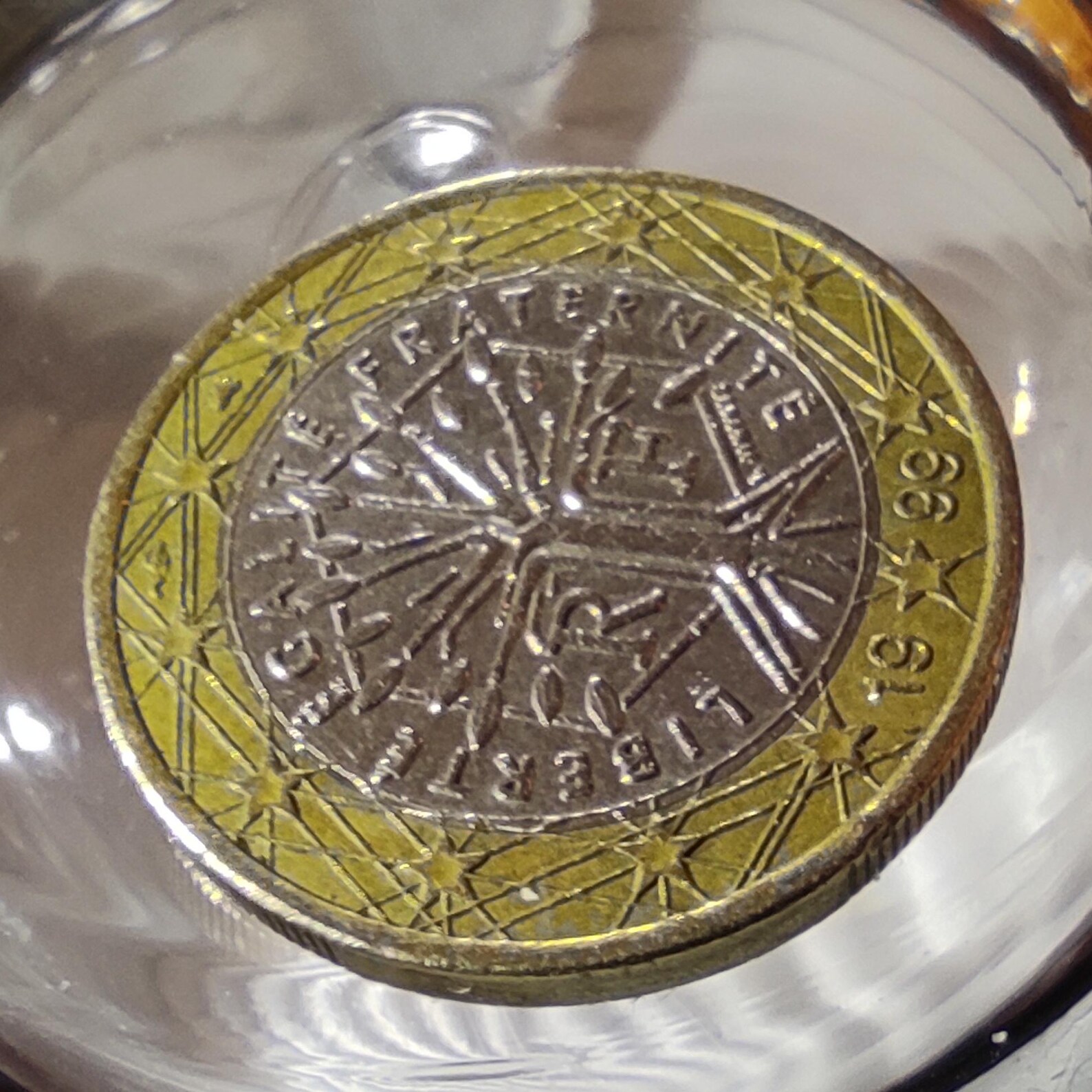 Extremely Rare and Misprinted 1 Euro Coin France "tree of Life" 1999 - Etsy