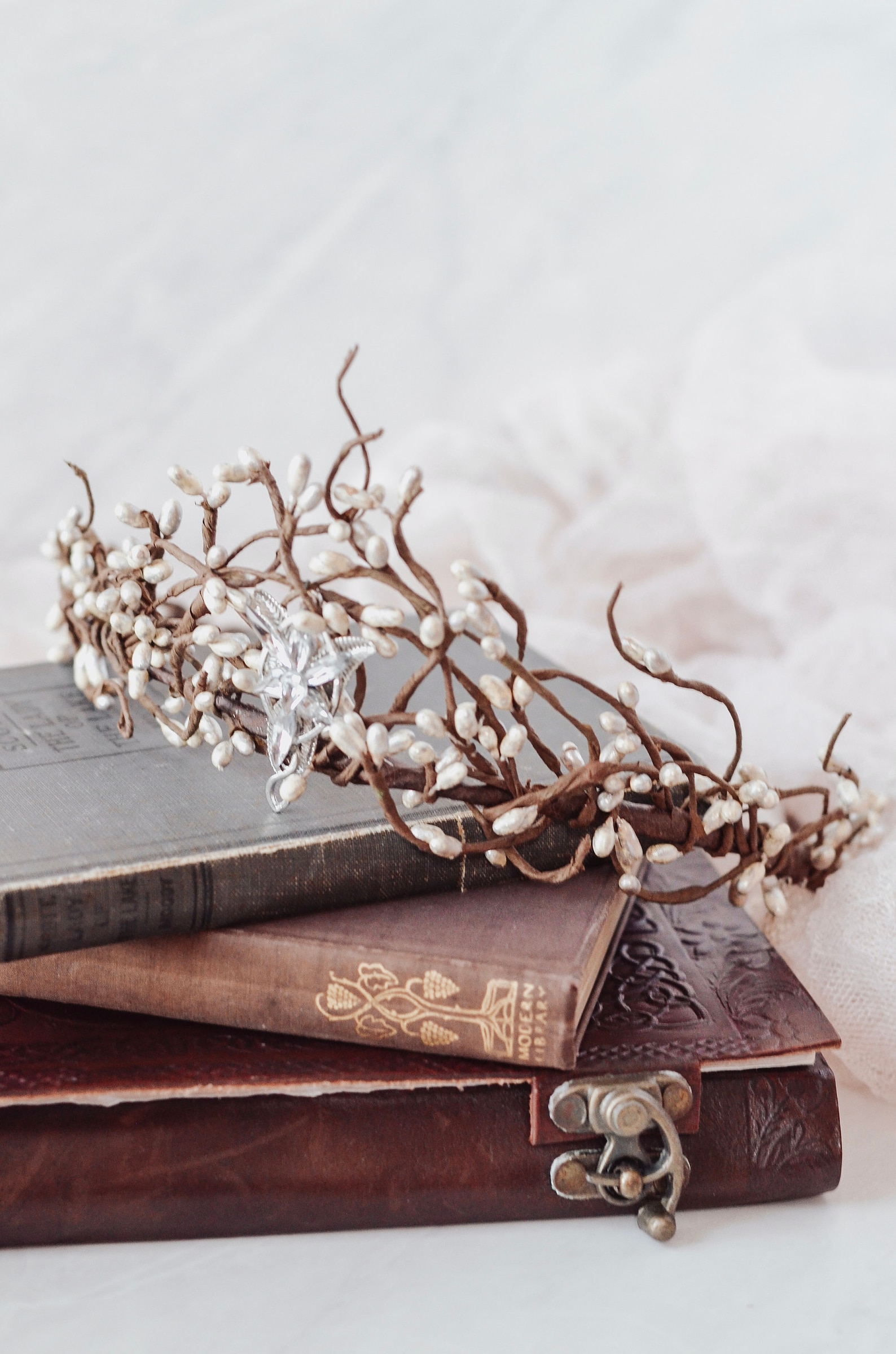 Arwen Bridal Vine Crown Elven Circlet Silver Branch Crown - Etsy