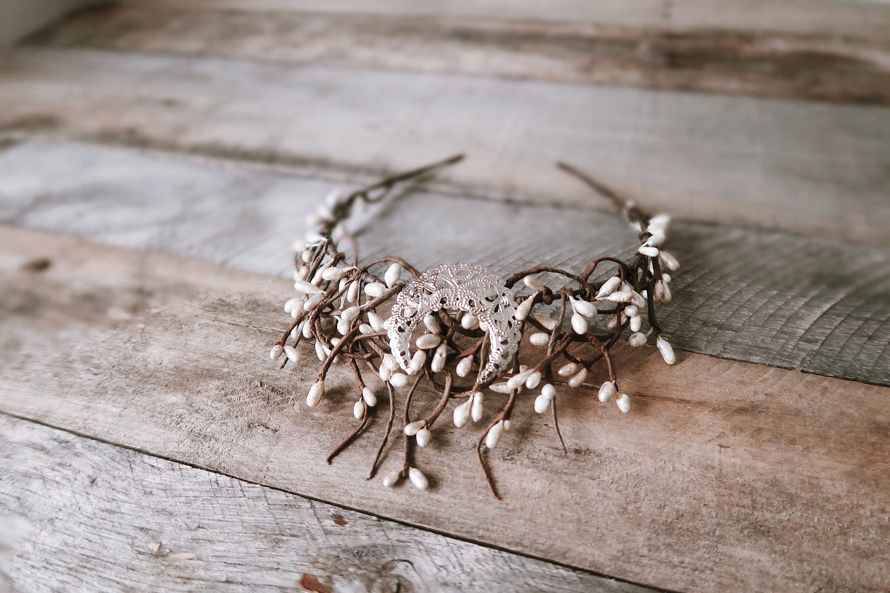 Moon Crown, Crescent Moon Tiara, Goddess Headpiece, Branch Crown ...