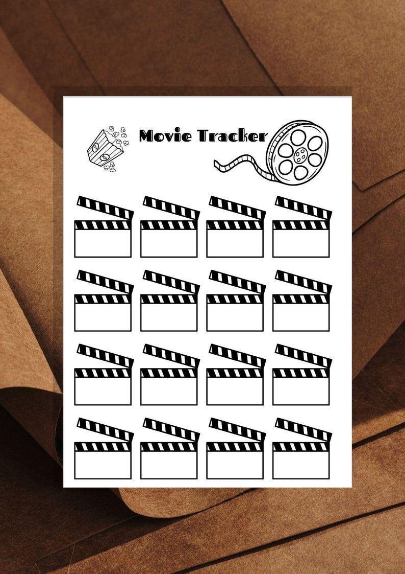 12in1 Printable Tracker Bundle | Book, Coffee, Vitamin, Habit, Workout ...