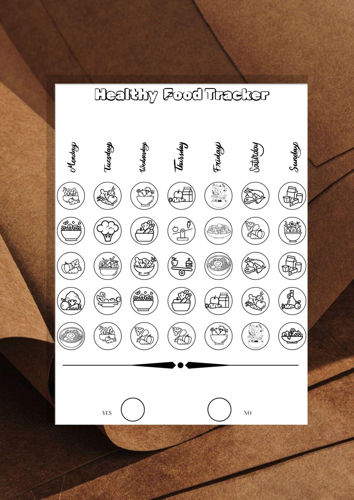 12in1 Printable Tracker Bundle | Book, Coffee, Vitamin, Habit, Workout ...