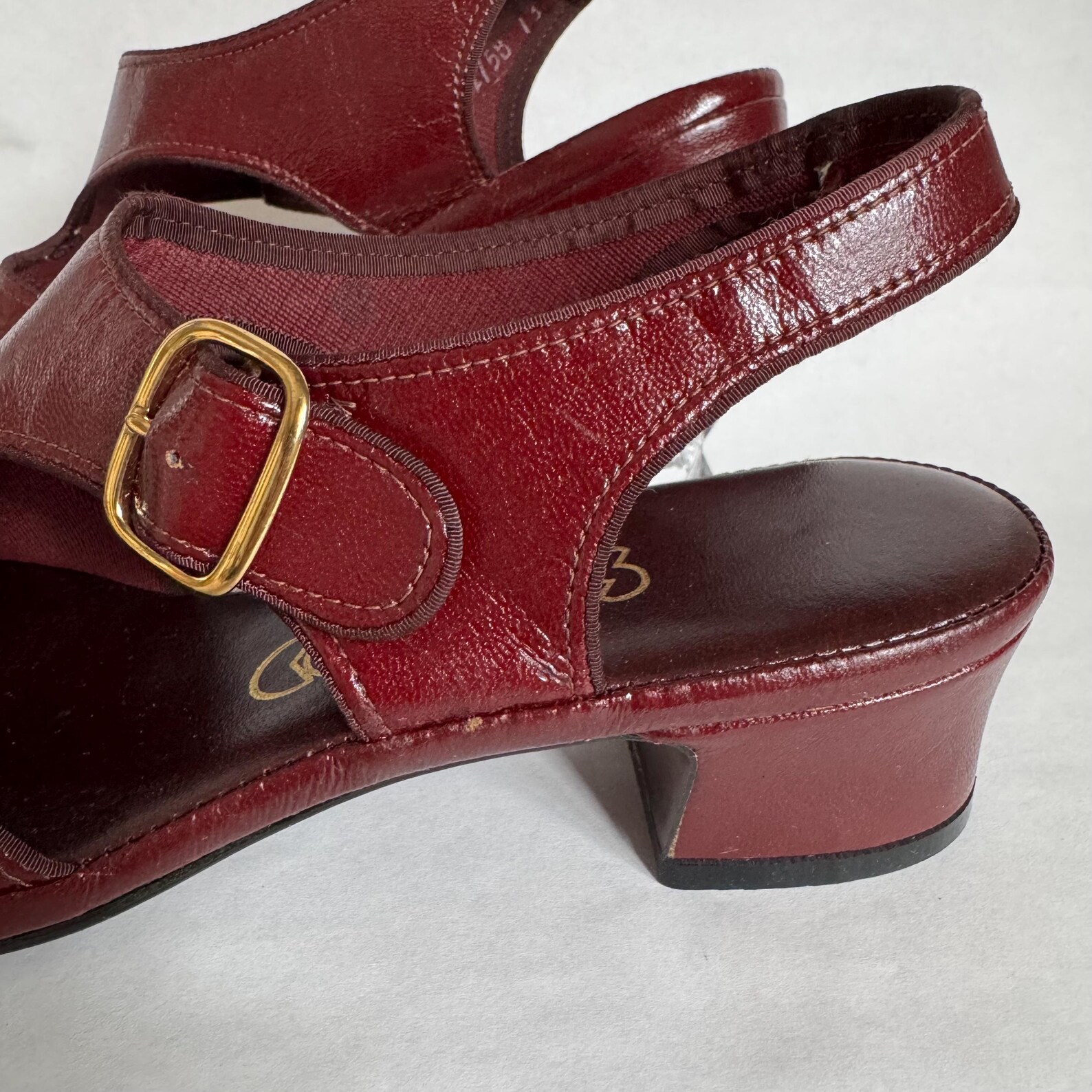 Vintage Cobbies Open Toe Sling Back Heels Sandals 1970s 8 - Etsy