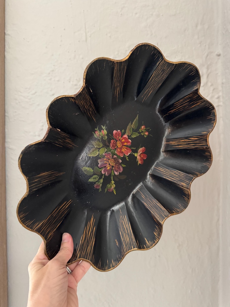 Antique French Papier-mache Fruit Bowl - Etsy