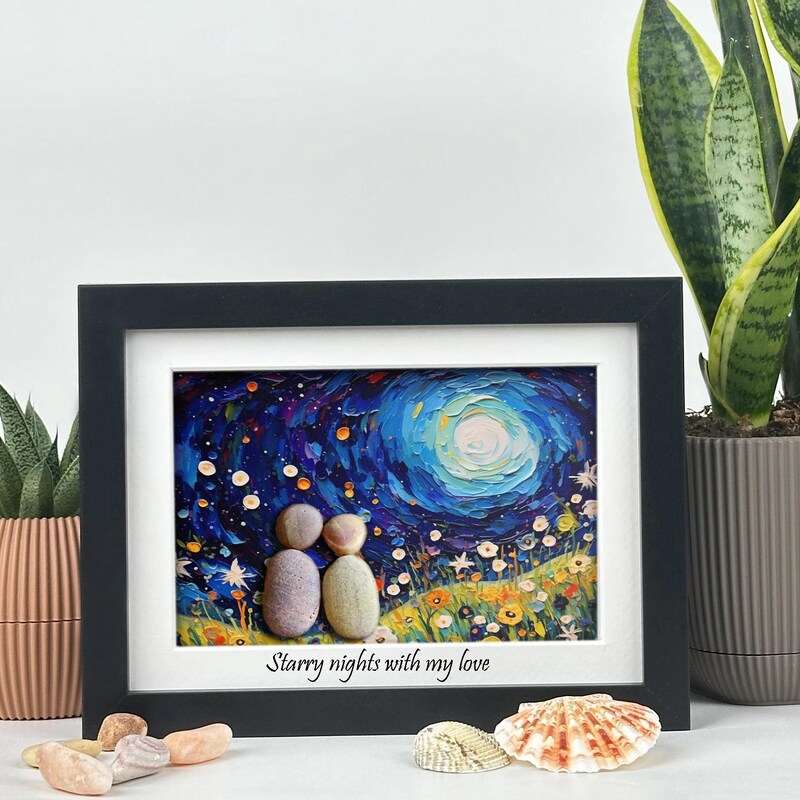 Pebble Artwork - Etsy