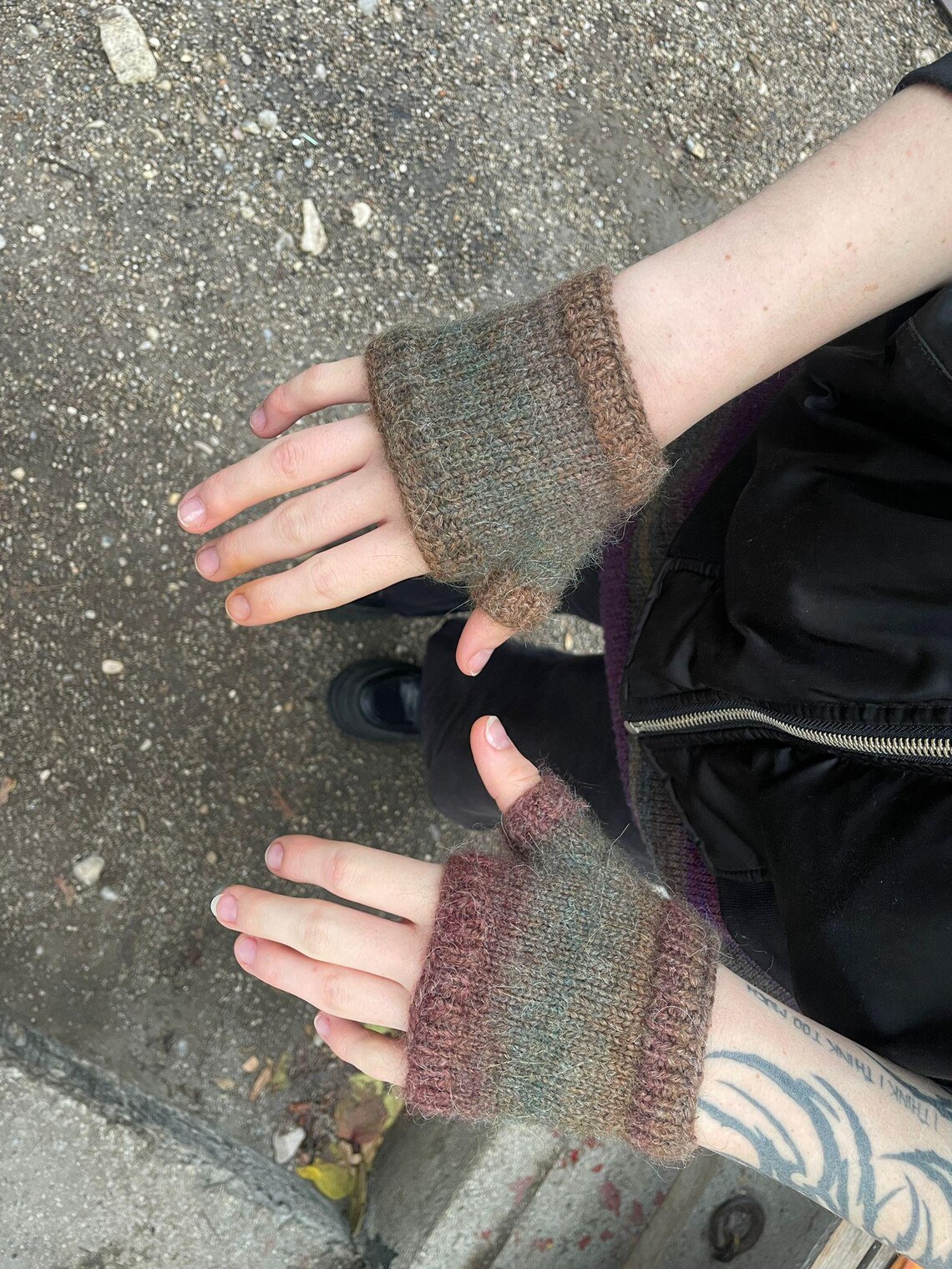 Hand Warmers Knitting Pattern – Customizable Wrist Warmers DIY Project ...