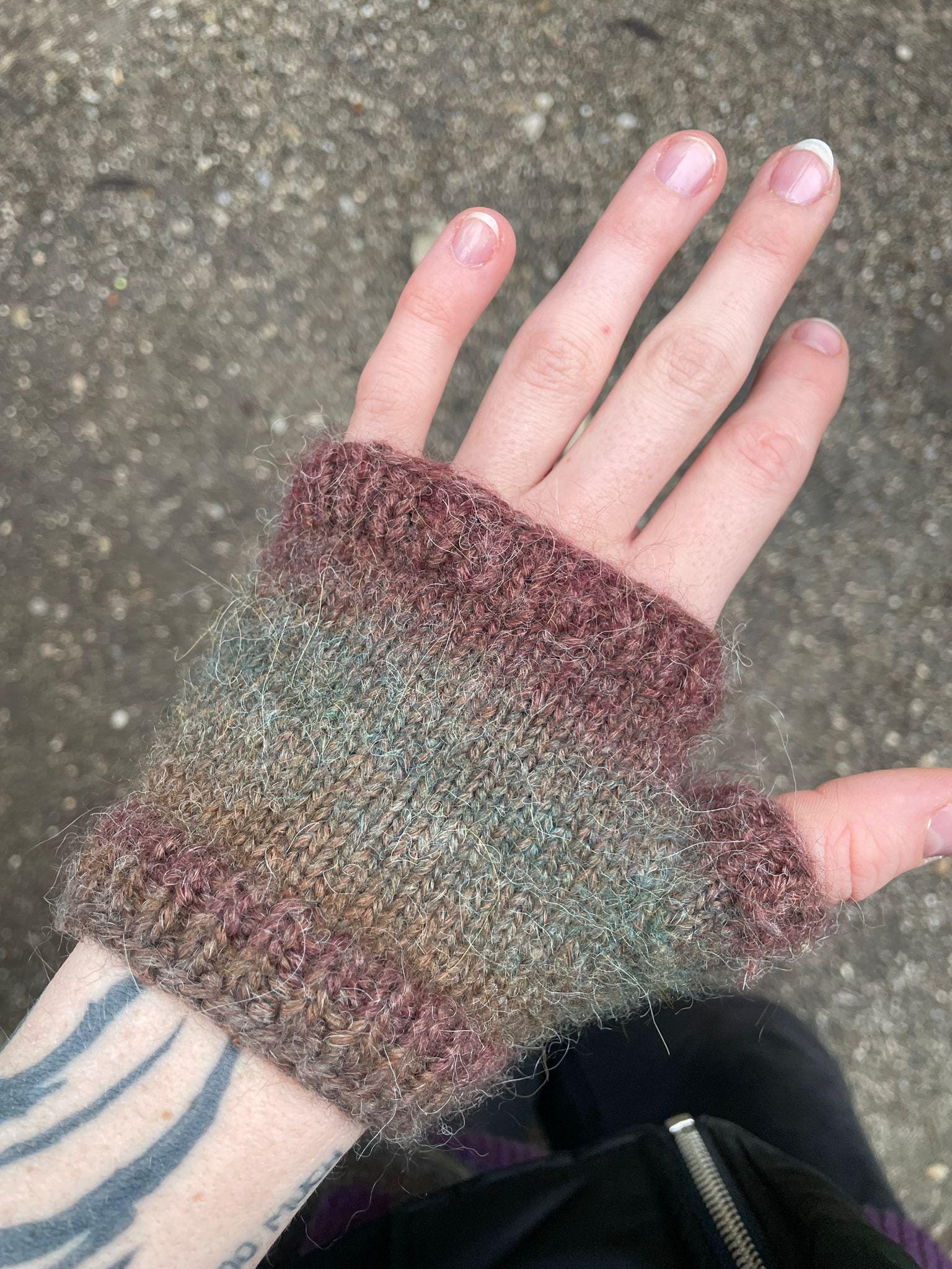 Free Knitting Pattern Hand Warmers