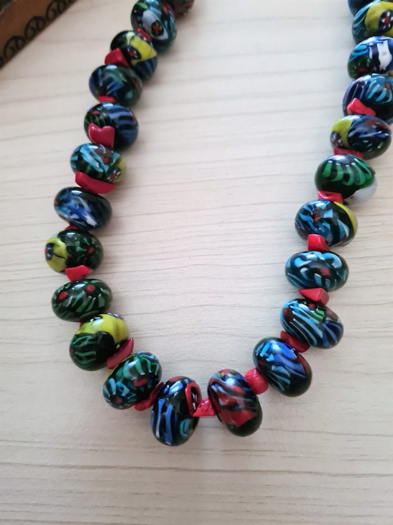 RARE Antique Italian Large Very Rare Murano Multi Col… - Gem