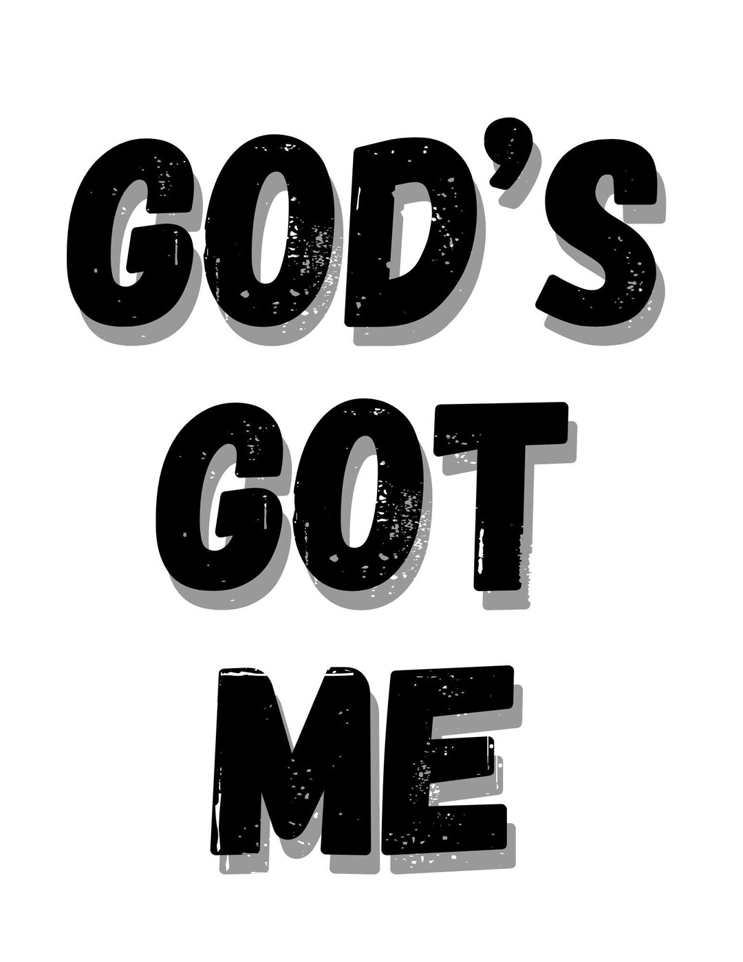 Gods Got Me Sublimation Printable - Etsy