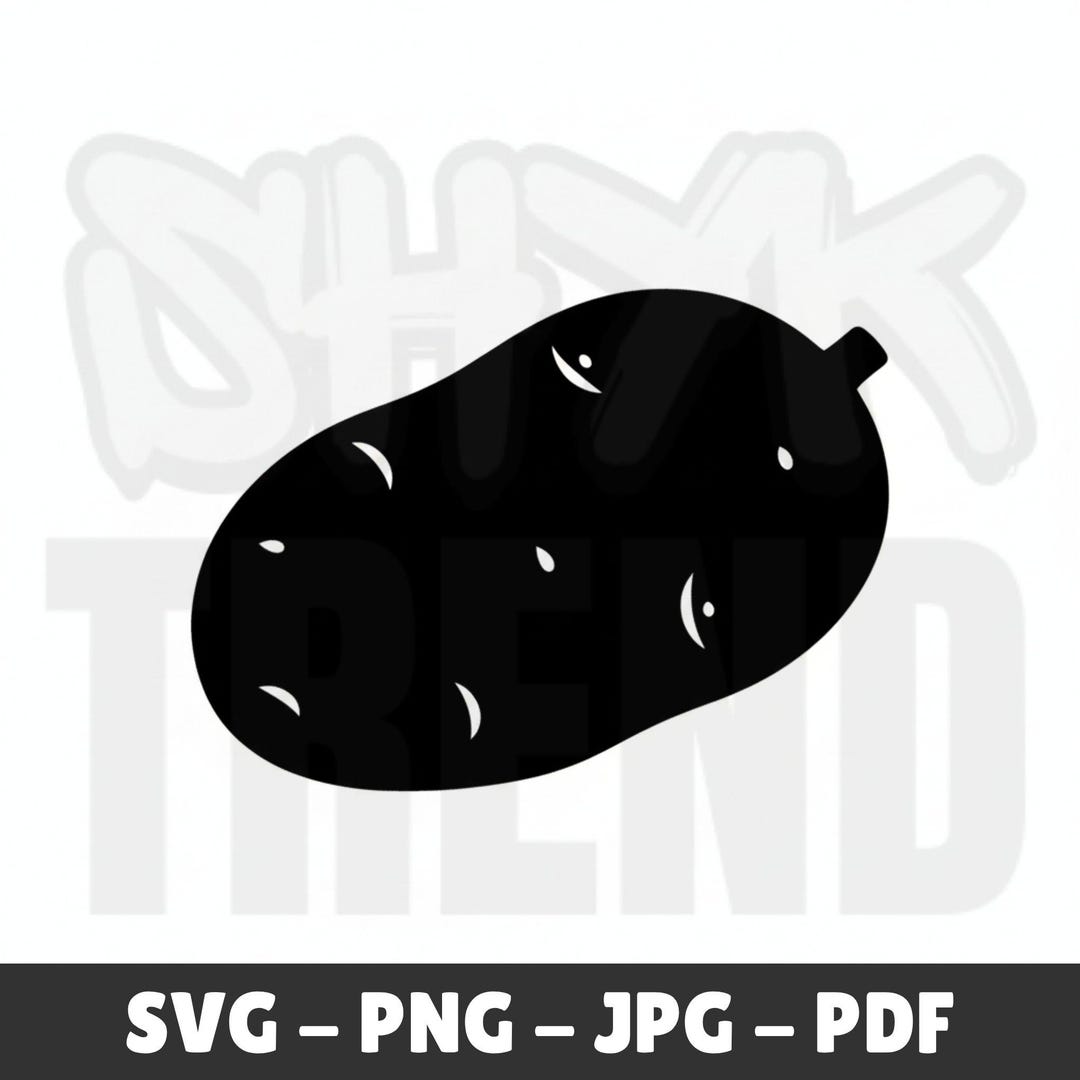 Potato SVG | Vegetable Clipart PNG | Farmhouse Kitchen Decal ...
