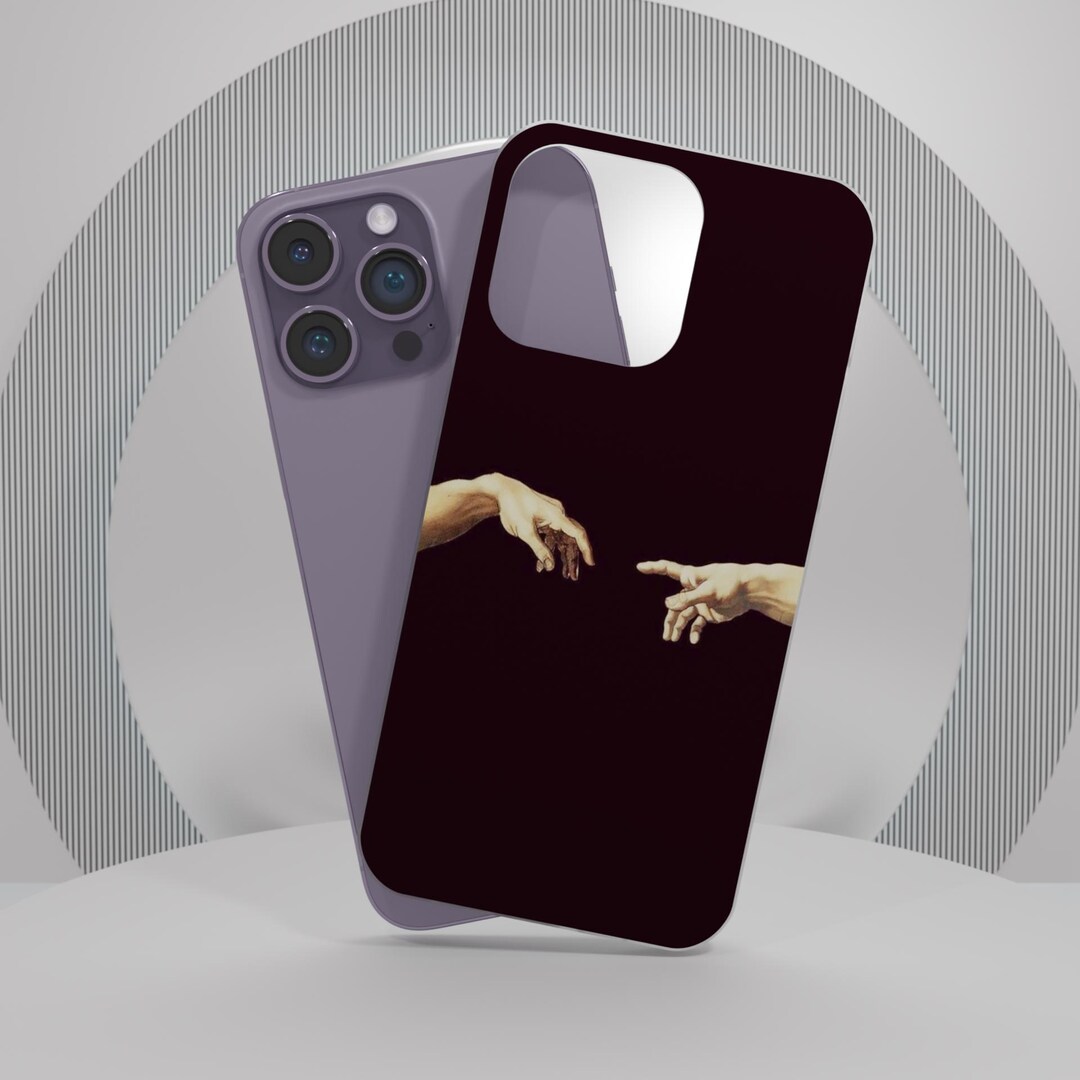 Creation of Adam Phone Case Cover for Phone 16 15 14 13 12 11 XR Pro ...