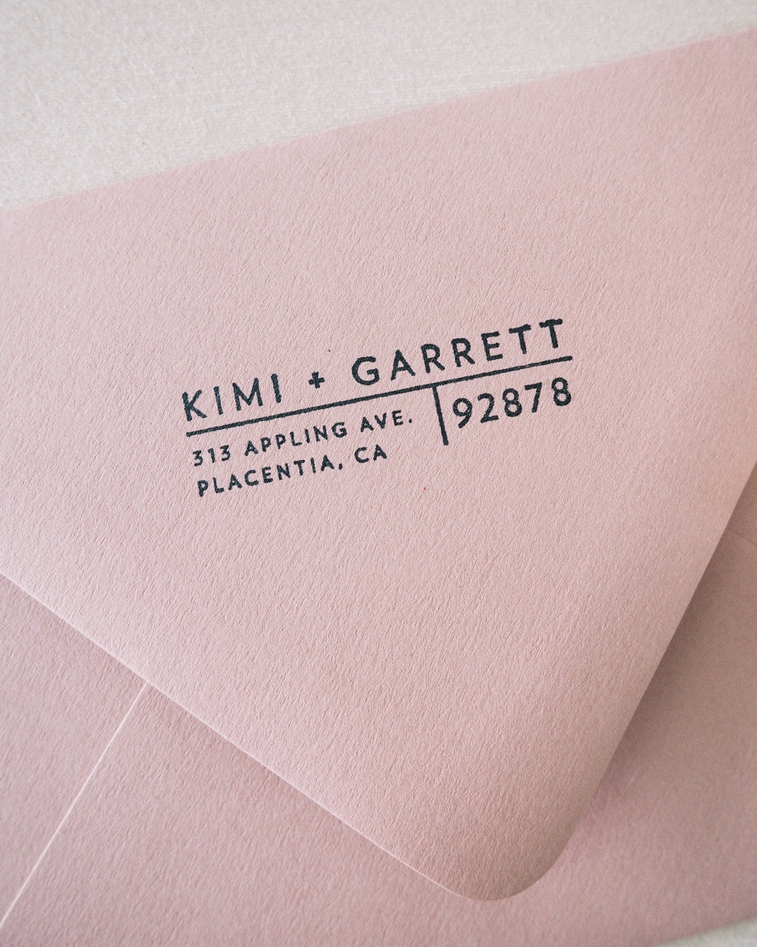 Custom Address Stamp Grid - Etsy