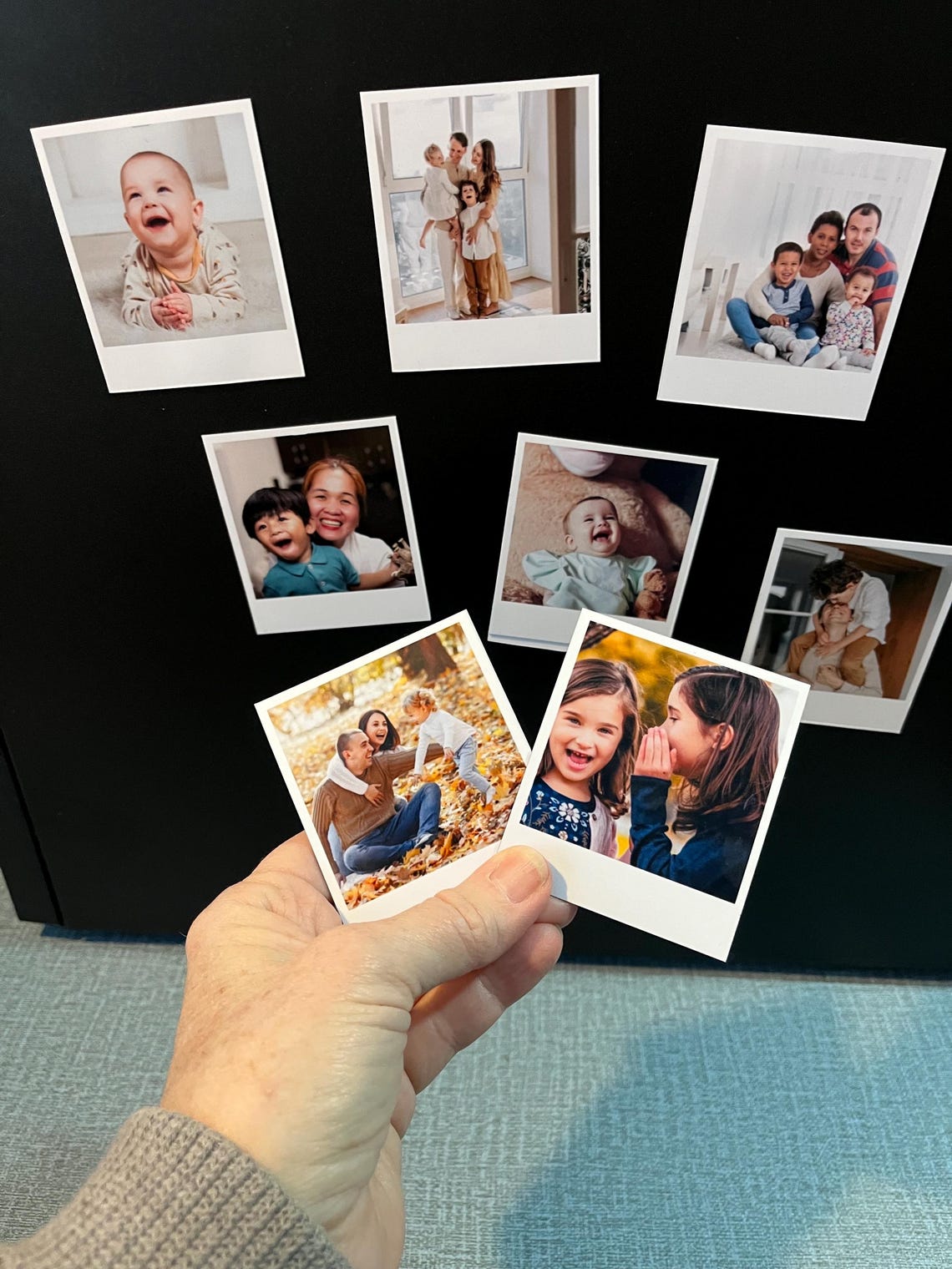 Polaroid Style Custom Photo Magnets - Etsy