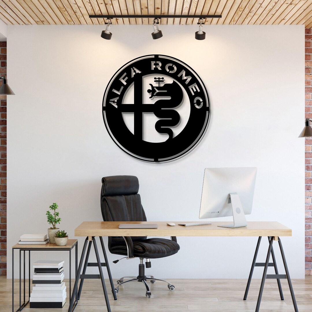 Metal Car Emblem, Metal Car Logo, Car Wall Art, Car Guy Gift, Custom ...