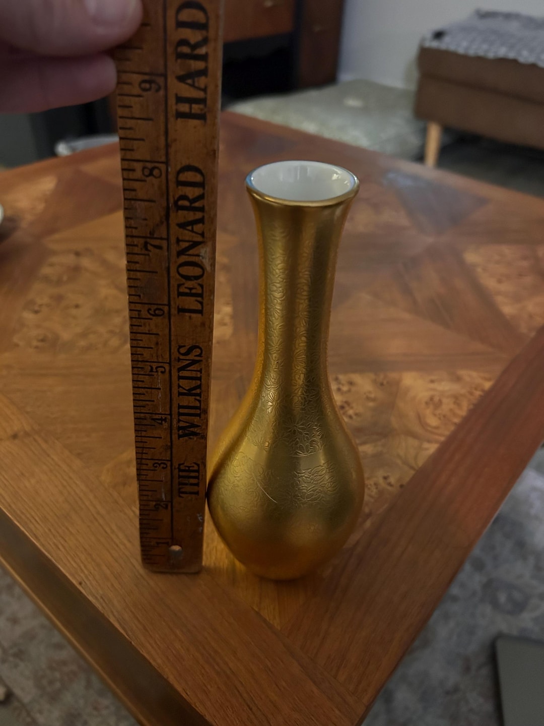 Vtg Pickard China 24k Gold Encrusted Etched Vase - Etsy