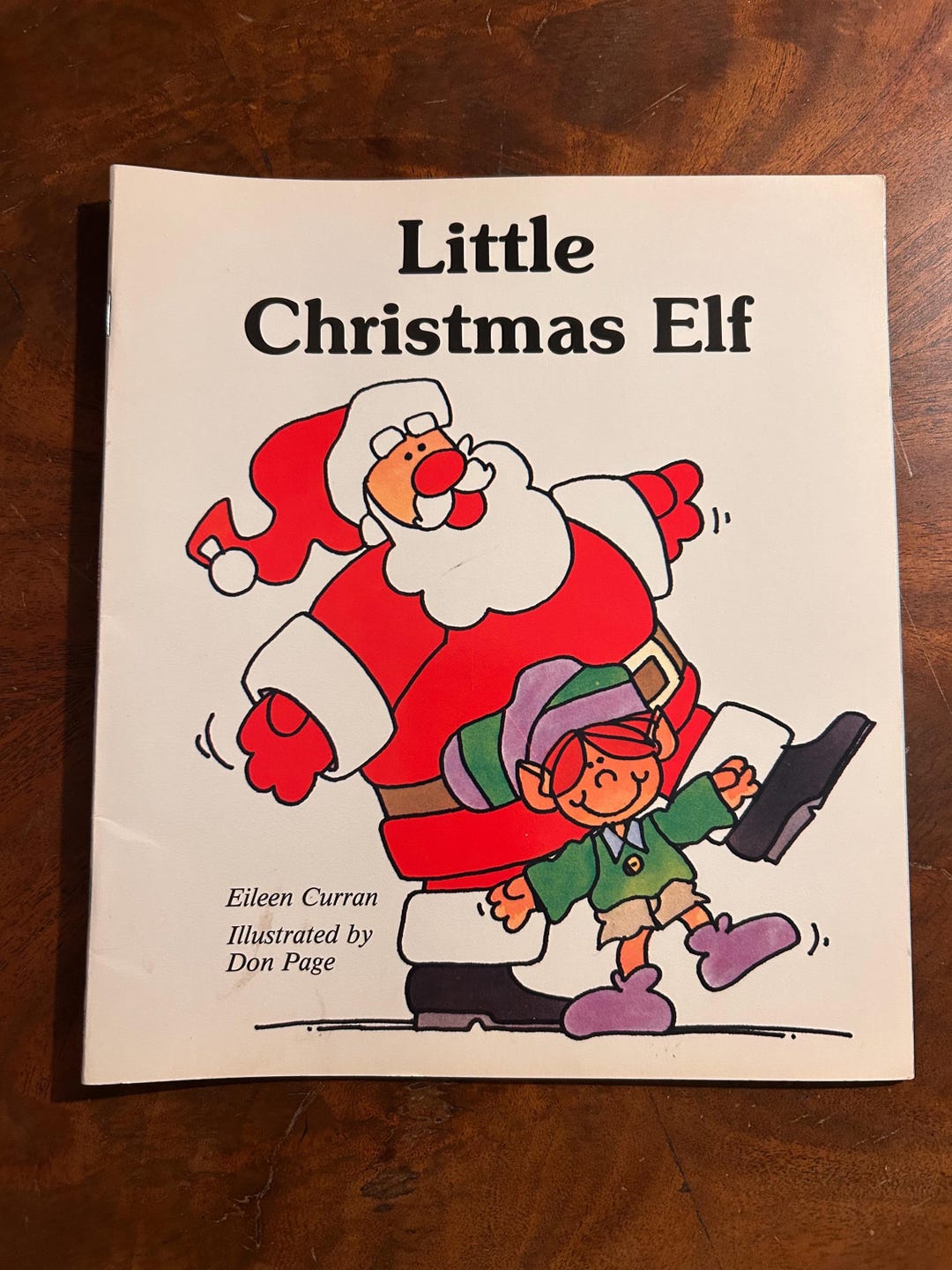 Little Christmas Elf by Eileen Curran, 1985 - Etsy