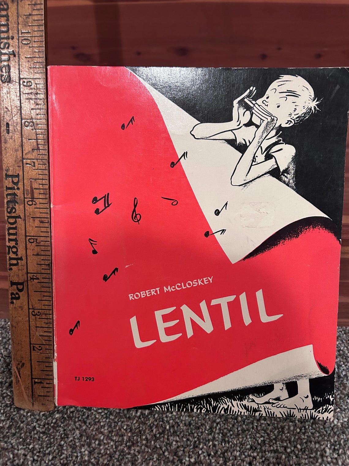 Lentil by Robert Mccloskey. First Printing 1969 - Etsy
