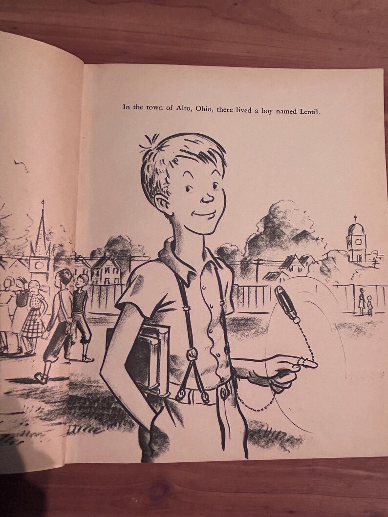 Lentil by Robert Mccloskey. First Printing 1969 - Etsy