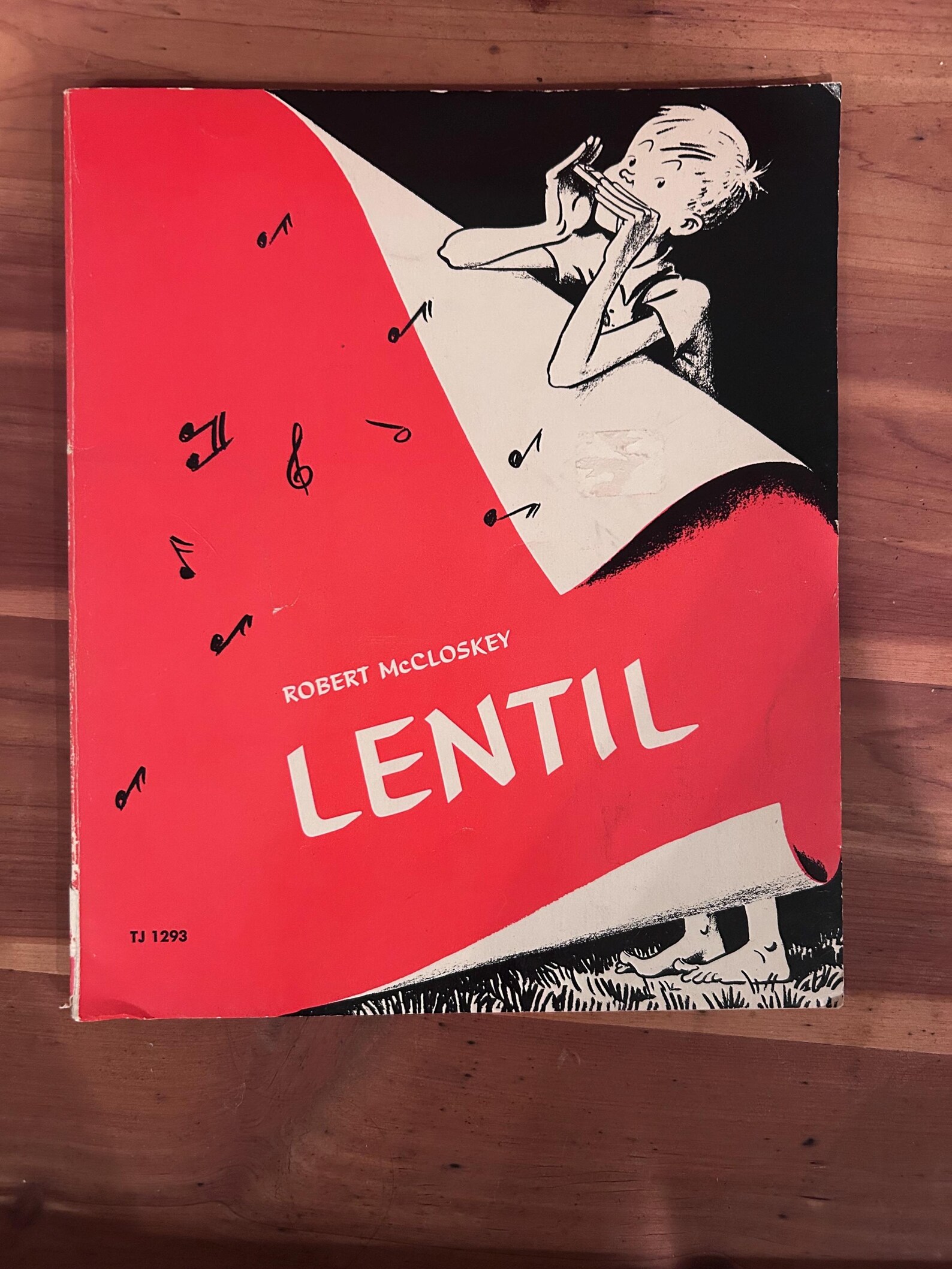 Lentil by Robert Mccloskey. First Printing 1969 - Etsy