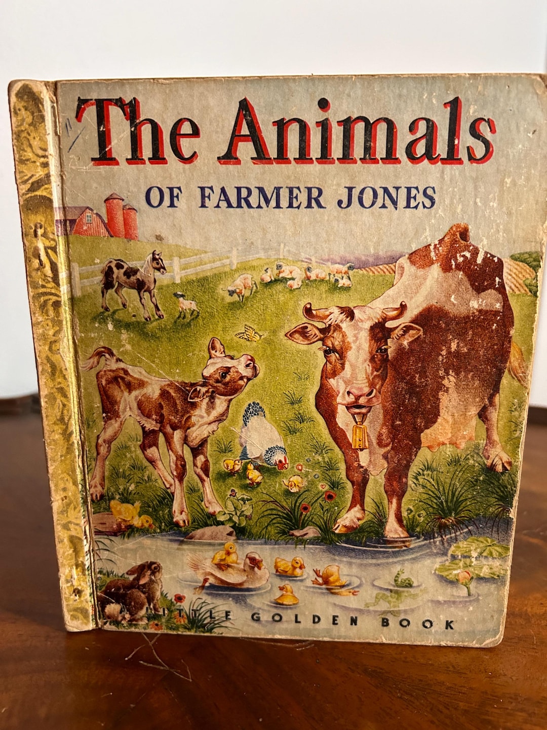 Vintage the Animals of Farmer Jones A Little Golden Book. 1942 - Etsy