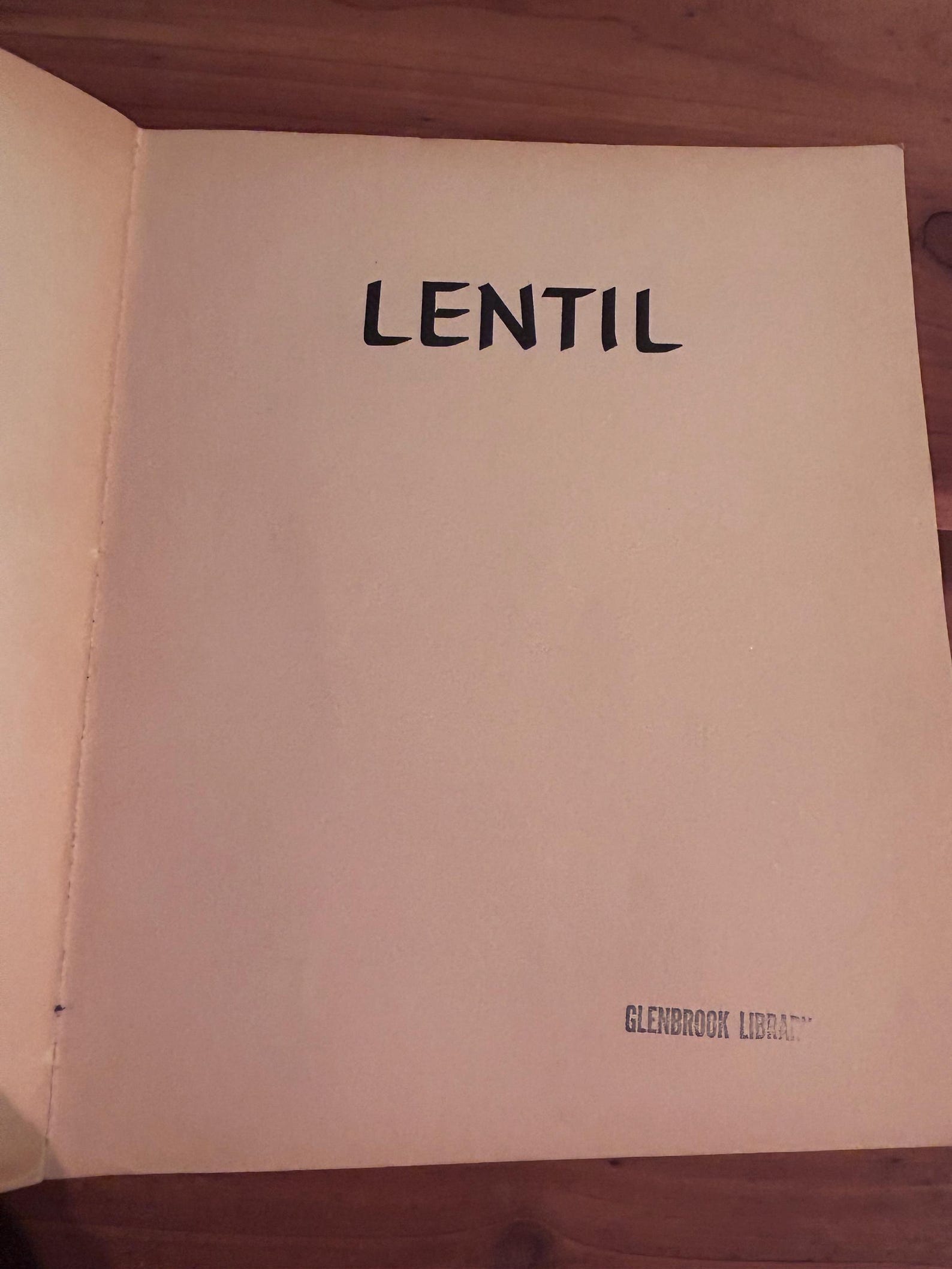 Lentil by Robert Mccloskey. First Printing 1969 - Etsy