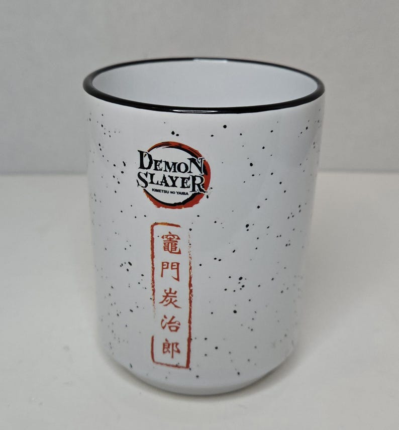 Anime Tanjiro Kamado Demon Slayer Sipping Coffee Tea Cup 14-16oz - Etsy