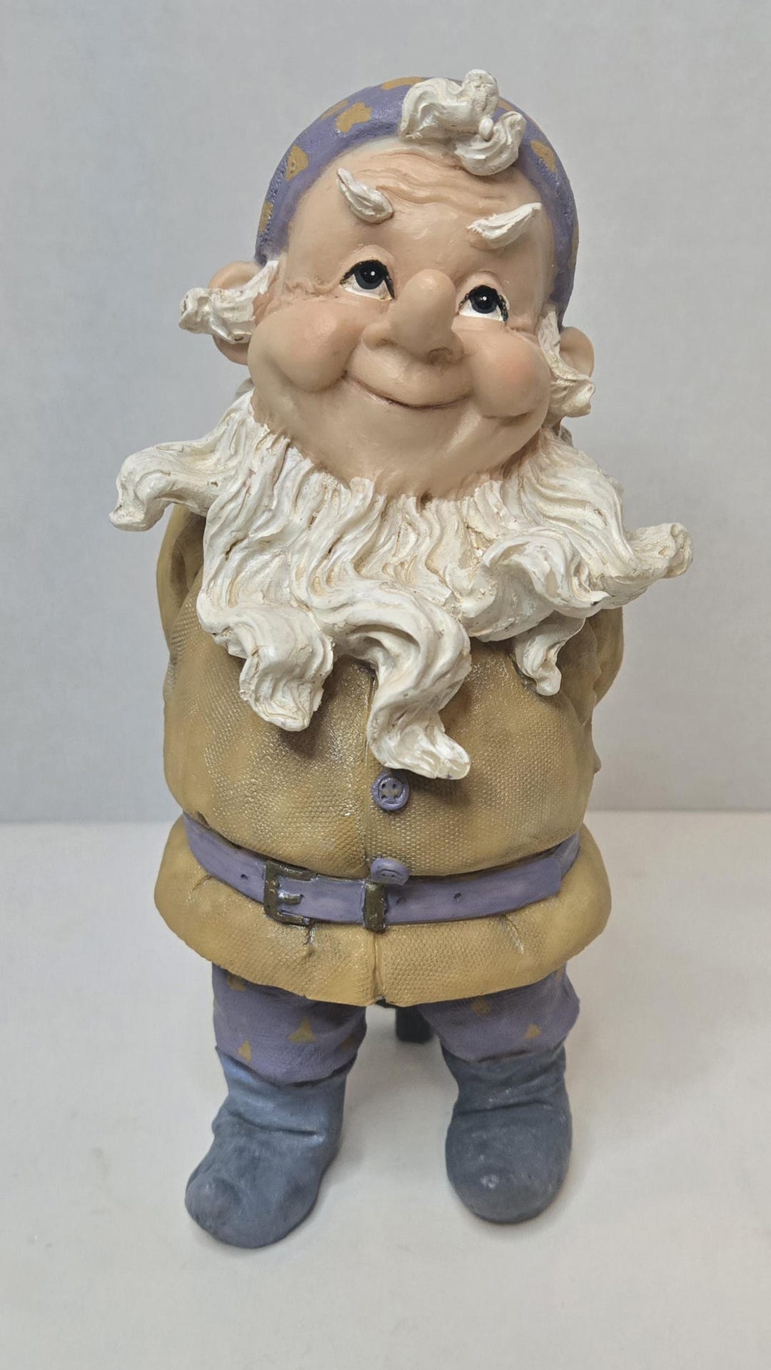 Gnome Jolly Old World Classic Resin Indoor Outdoor Garden Decoration ...