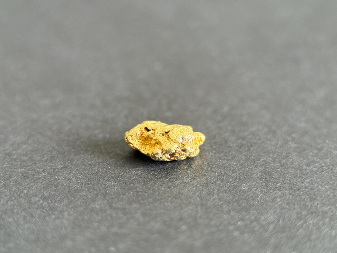 ALASKAN GOLD NUGGET Natural Gold Nugget Authentic Alaska Natural Gold ...