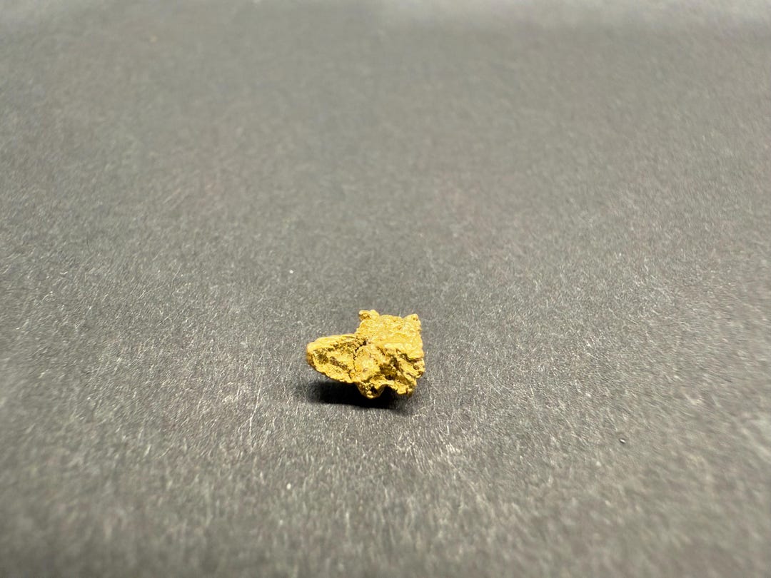 ALASKAN GOLD NUGGET Natural Gold Nugget Authentic Alaska Natural Gold ...