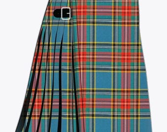 Traditional Handmade Forsyth Modern Premium Tartan Custom Size Kilt ...