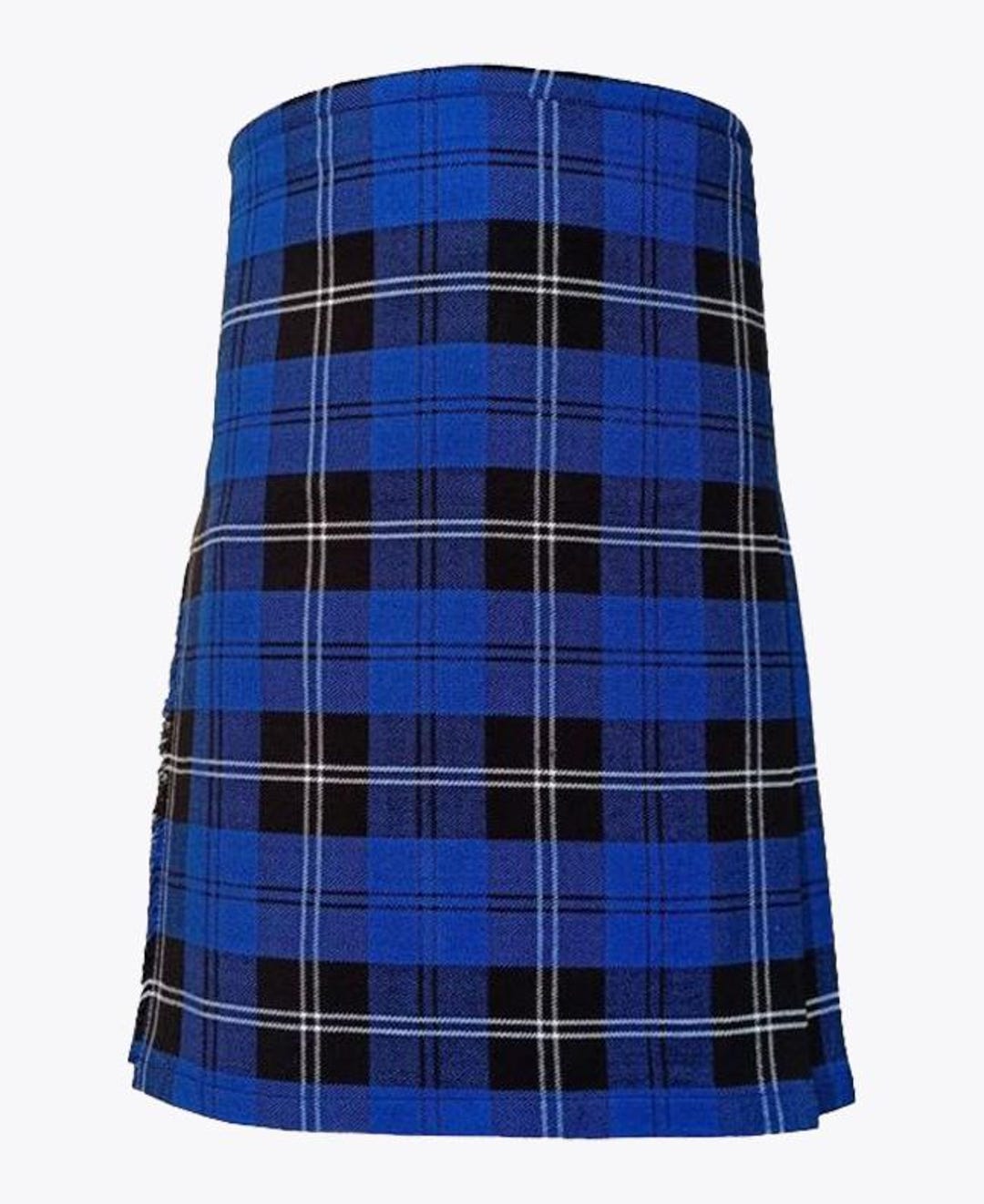Traditional Handmade Ramsay Blue Tartan Custom Size Kilt 16oz Heavy ...