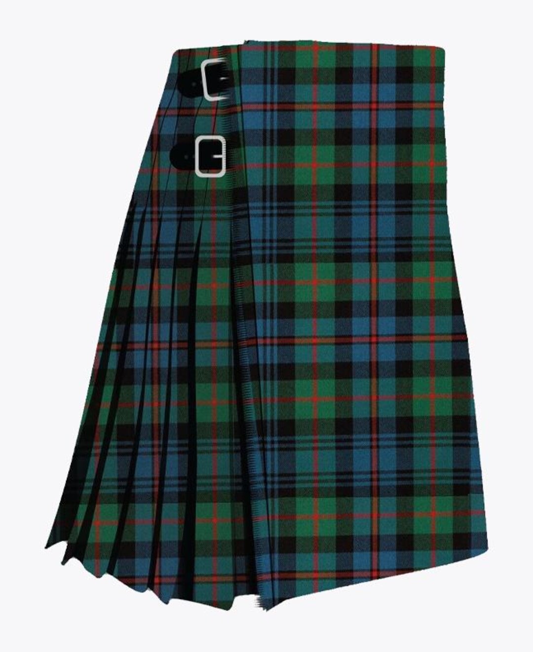 Handmade Scottish Murray of Atholl Ancient Tartan Kilt - Custom Size ...