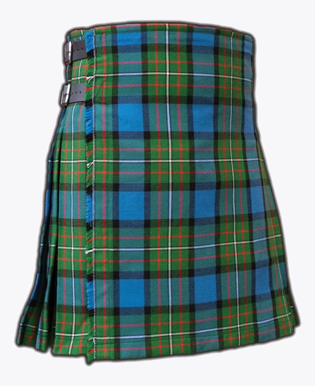 Traditional Handmade Clan Ferguson Ancient Tartan Custom Size Kilt 16oz ...