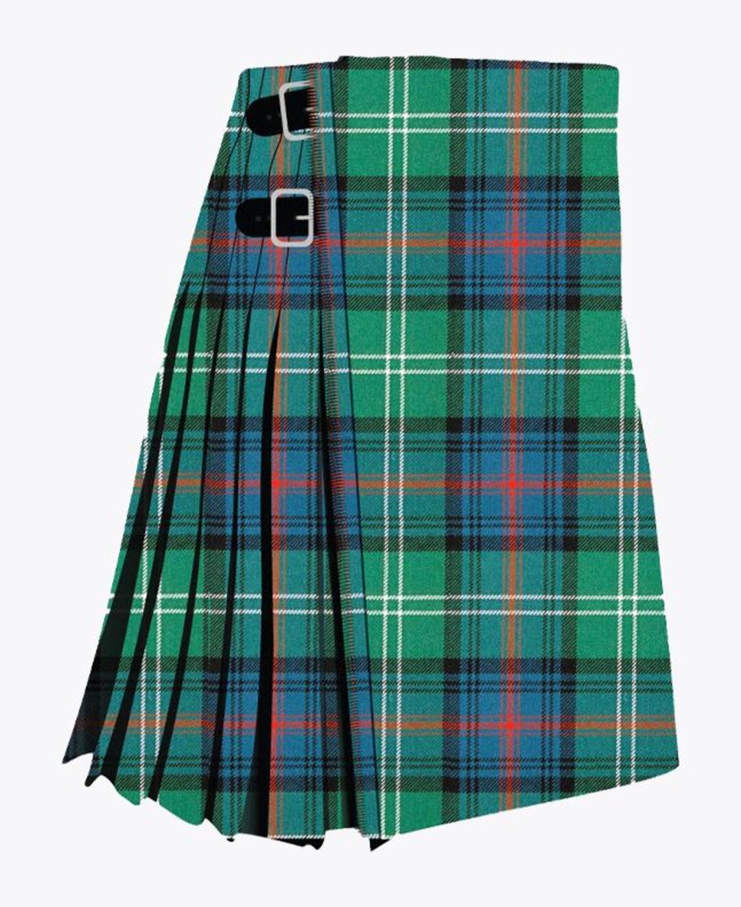 Handmade Scottish Sutherland Old Ancient Premium Tartan Kilt - Custom ...