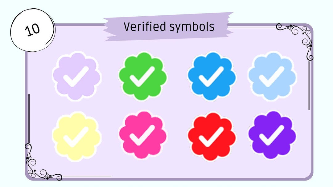 10 Verified Symbol Animated Emote for Twitch, Youtube and Discord - Etsy
