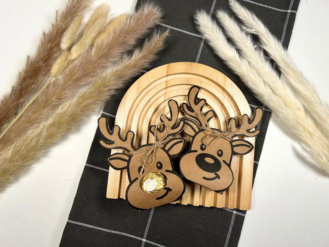 Printable Christmas Table Decoration Idea Template | Party Favor ...