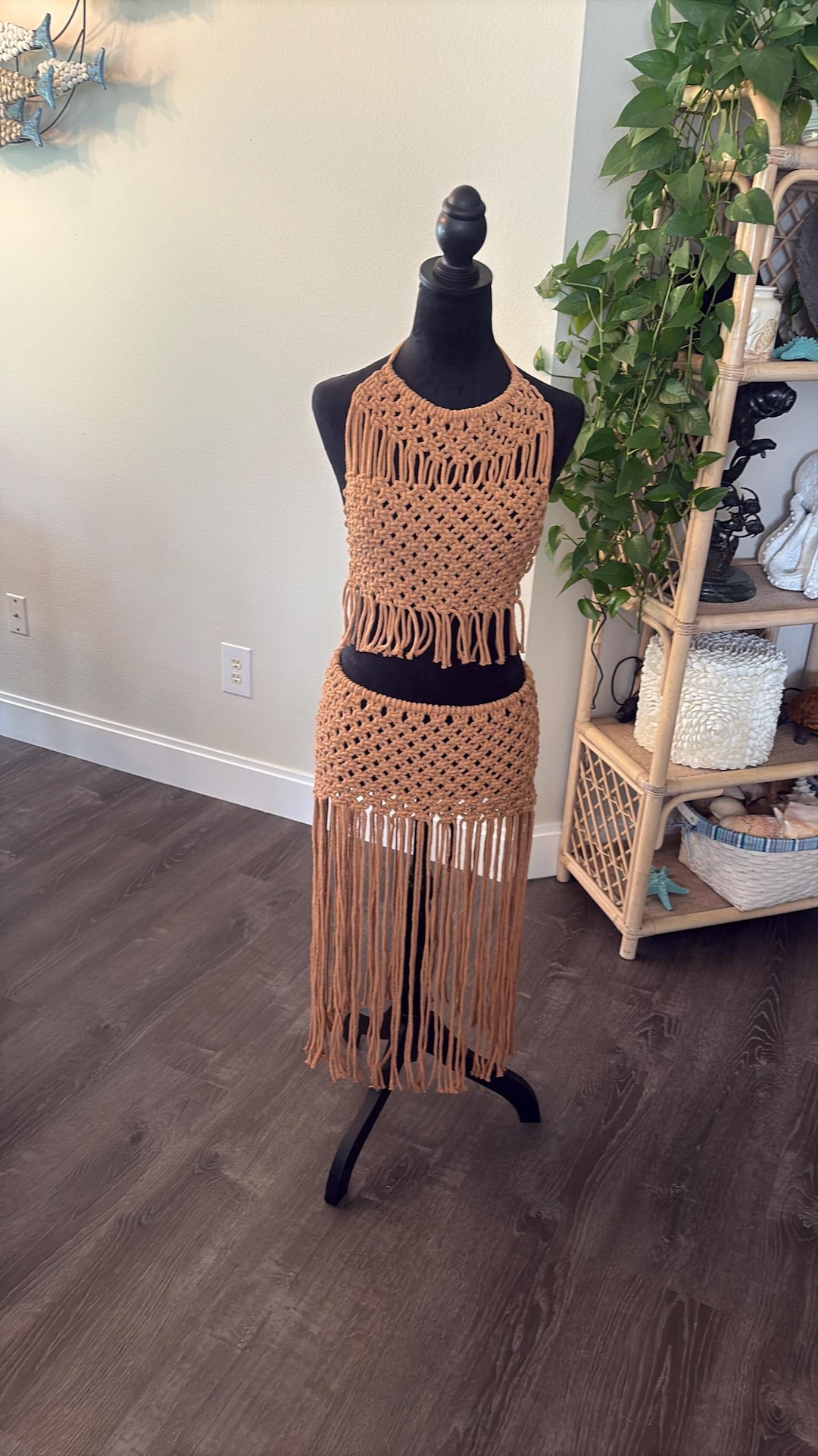 Handmade Macrame Bathing Suit Cover-up - Etsy