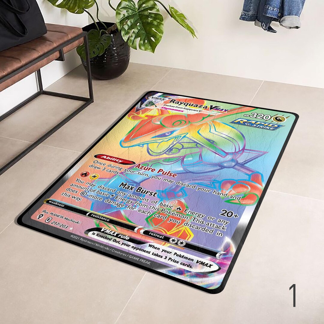 Rayquaza Rug, Gengar Rug, Charmander Rug, Charizard Rug, Blastoise Rug ...