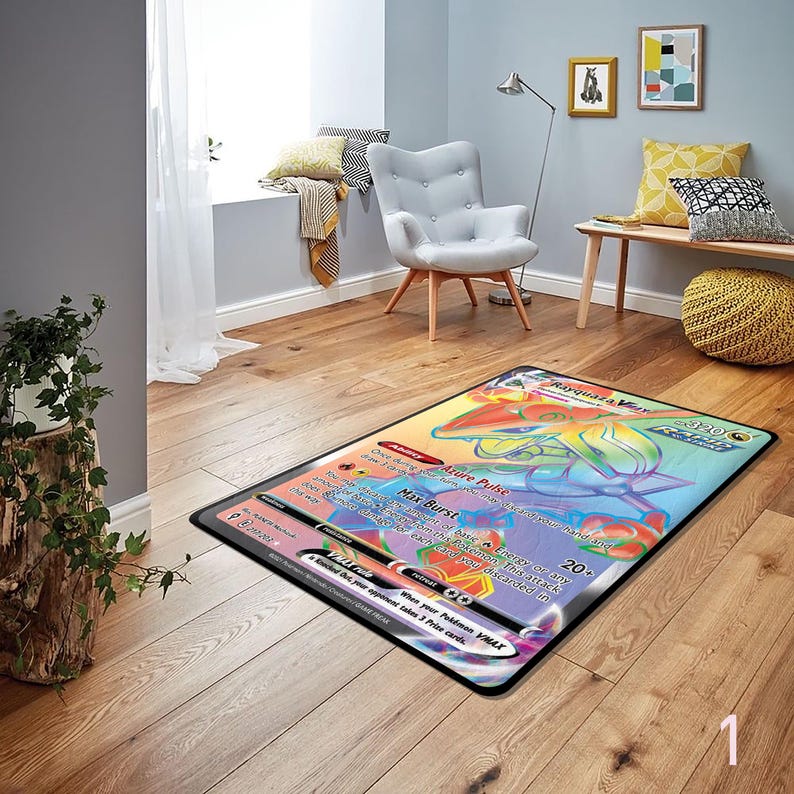 Rayquaza Rug, Gengar Rug, Charmander Rug, Charizard Rug, Blastoise Rug ...