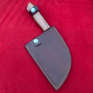 High Carbon Stainless Steel Chopper Knife Wood Handle Chef/kitchen/meat ...