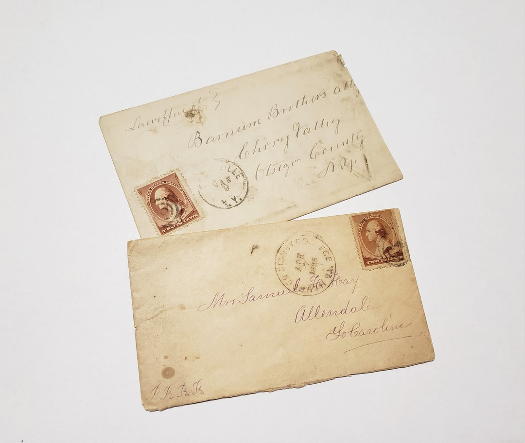1800s Empty Antique Envelopes - Etsy