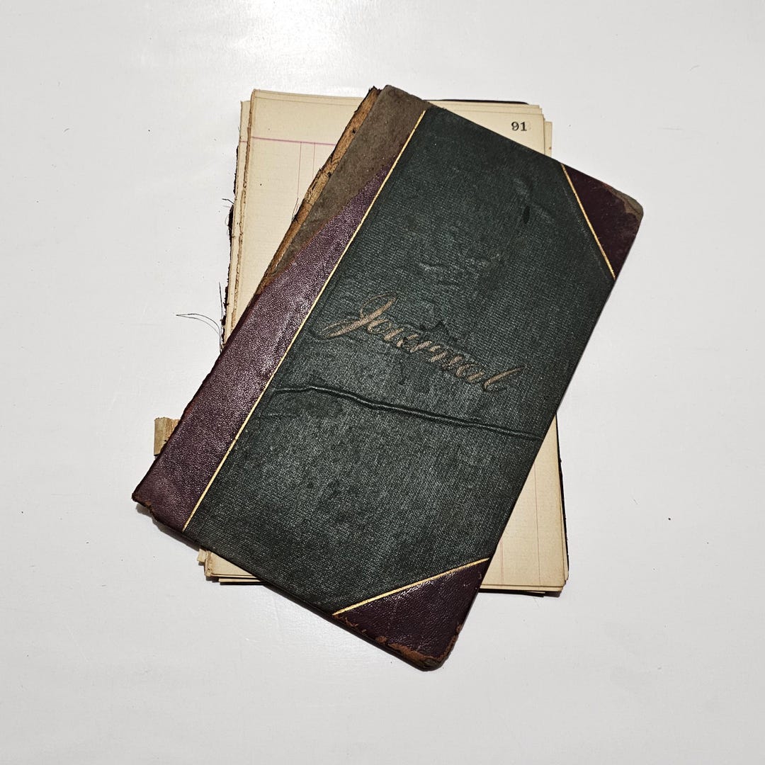1900s Worn Antique Ledger Covers & Blank Pages - Etsy