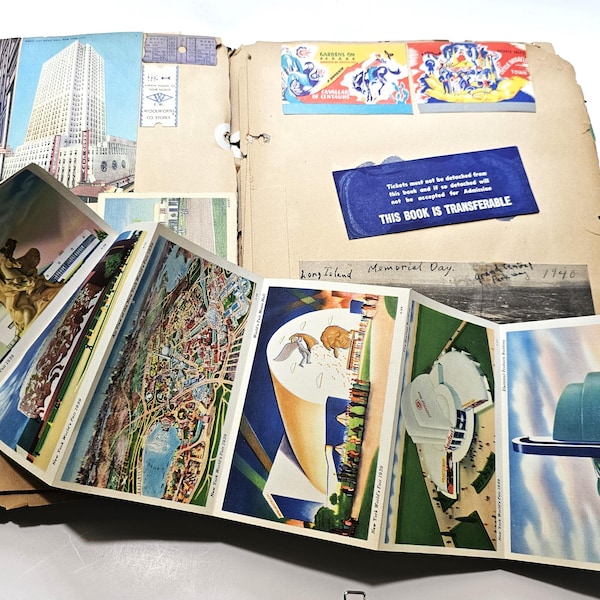 1950s Scrapbook - Etsy