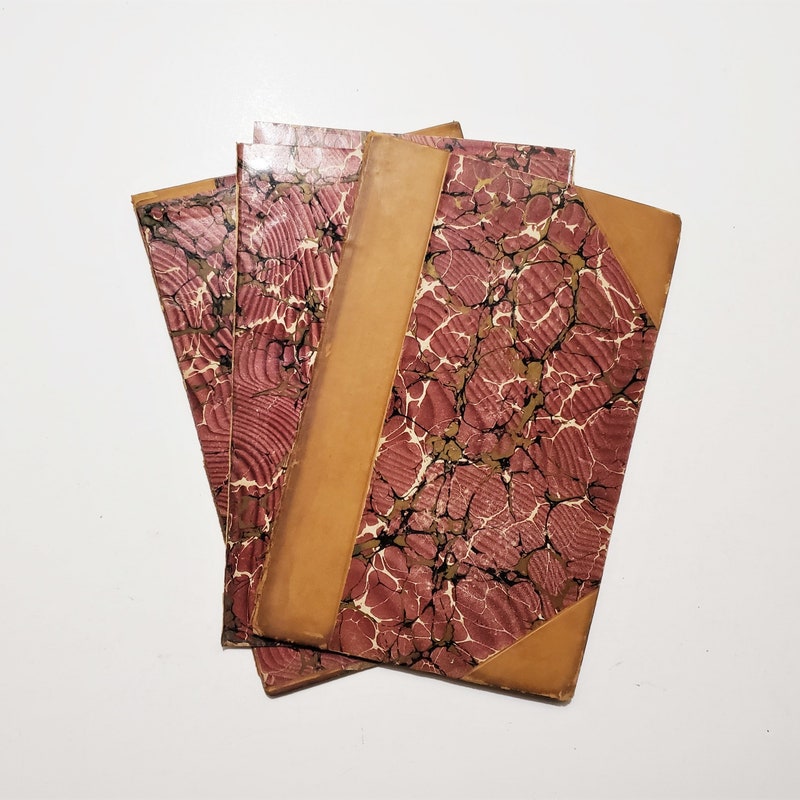 Marbled Paper Book - Etsy