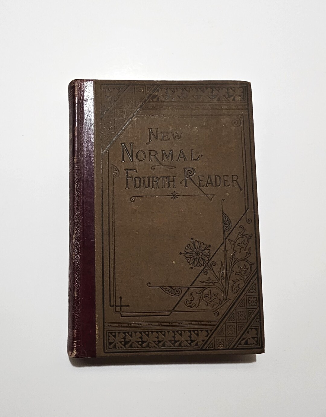 1878 New Normal Fourth Reader Antique School Book - Etsy