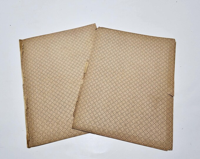 1800s Antique Decorative End Papers - Etsy