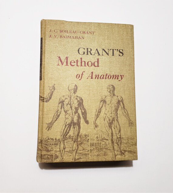 1965 Grant's Method of Anatomy - Etsy